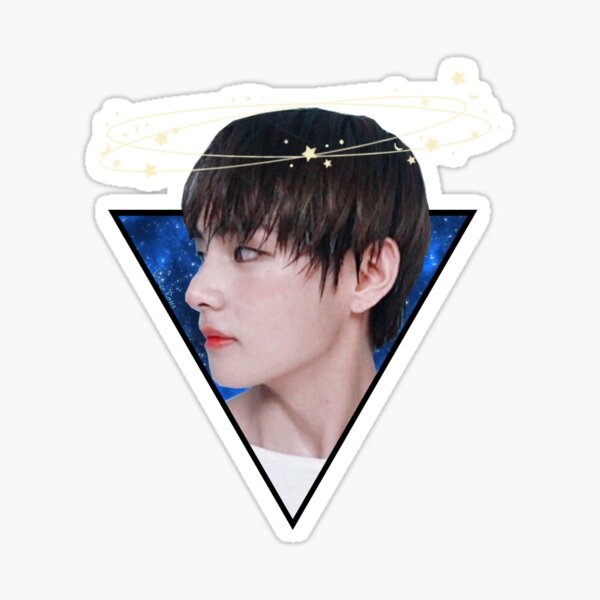 "BTS V " Sticker for Sale by Vertigo-Roses | Redbubble