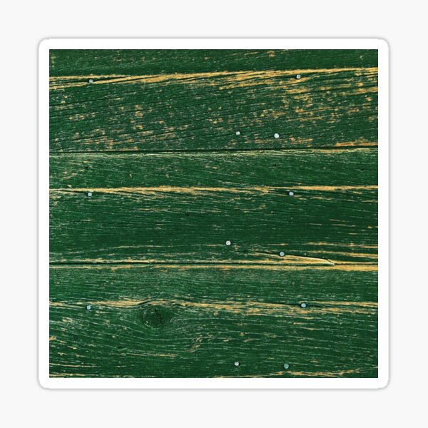 "Green Wood Texture" Sticker for Sale by Passie | Redbubble