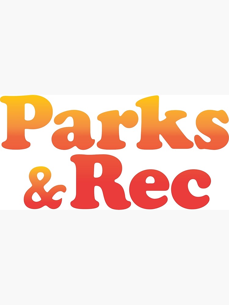 "Parks & Rec Retro Logo" Poster for Sale by LemonBugatti | Redbubble