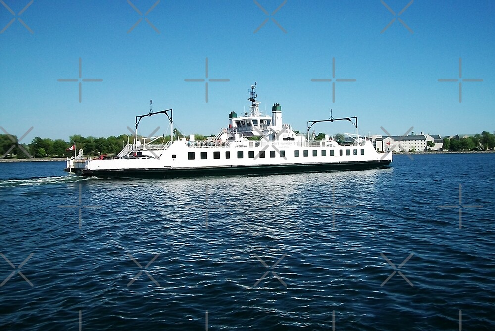 "Wolf Islander III FERRY BOAT KINGSTON ONTARIO CANADA ..VERSION TWO ...