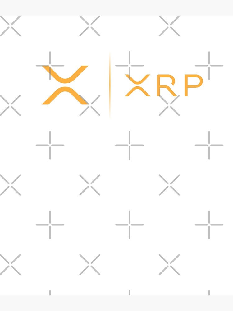 "XRP RIPPLE NEW GOLD LOGO SIDE BY SIDE" Poster by subieliu | Redbubble