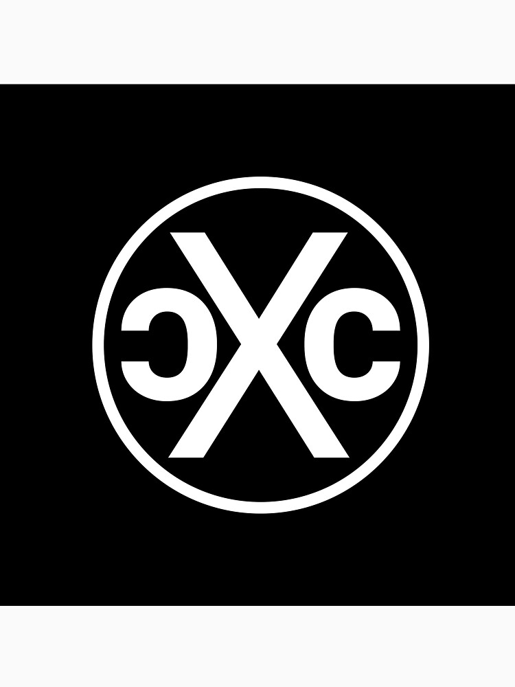 "cXc Logo Official Gear [White on Black] [Train Tracks ...