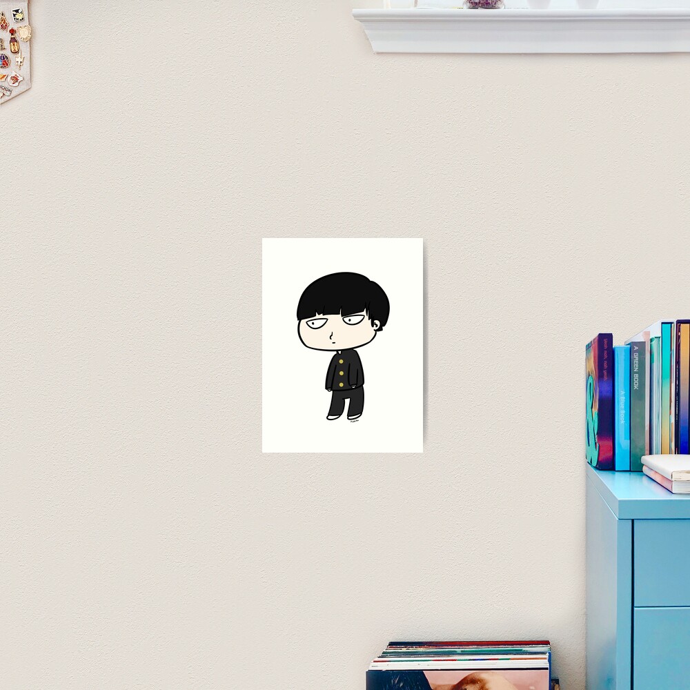 "Mob Psycho 100 : Chibi Mob" Art Print for Sale by MushiFox | Redbubble