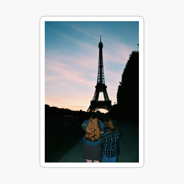"eiffel" Sticker by Sea-breeze | Redbubble