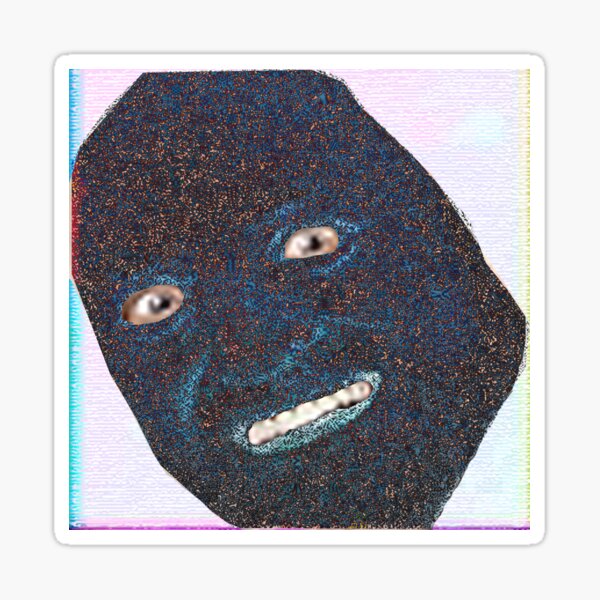 "Sponge Face" Sticker for Sale by leanboiflex | Redbubble