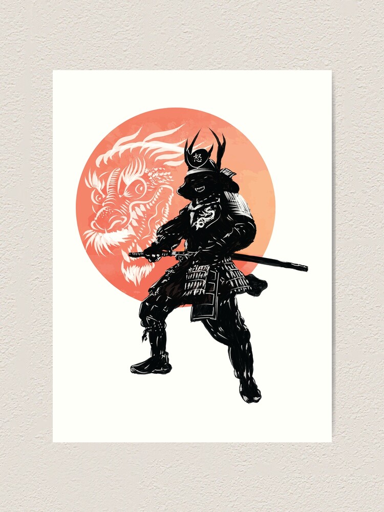 "Dark Samurai" Art Print for Sale by tduffy | Redbubble