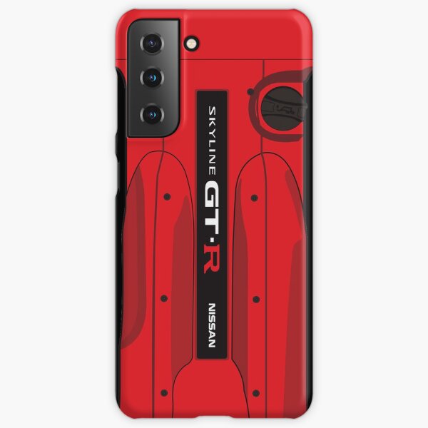 "Nissan Skyline GT-R R34 Engine Cover JDM" Samsung Galaxy Phone Case by ...