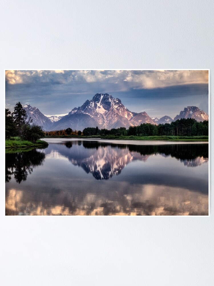 "Mt Moran and the Snake River" Poster by kdxweaver | Redbubble