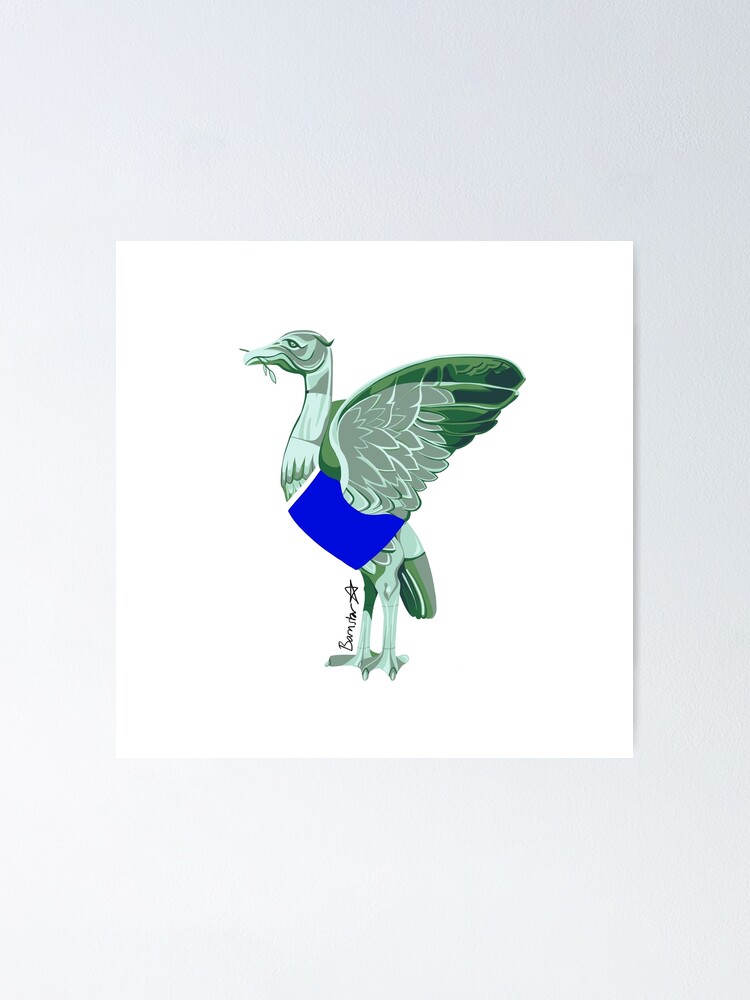 "Everton Liver Bird" Poster by barnstardesigns | Redbubble