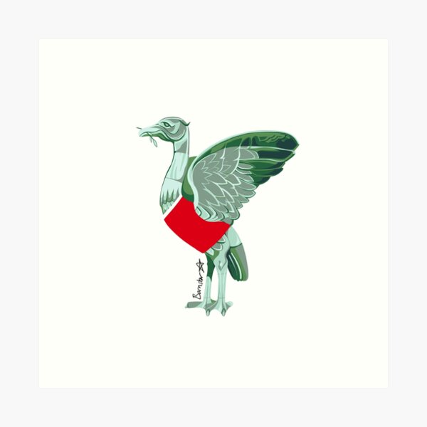 Liverbird Art Prints | Redbubble