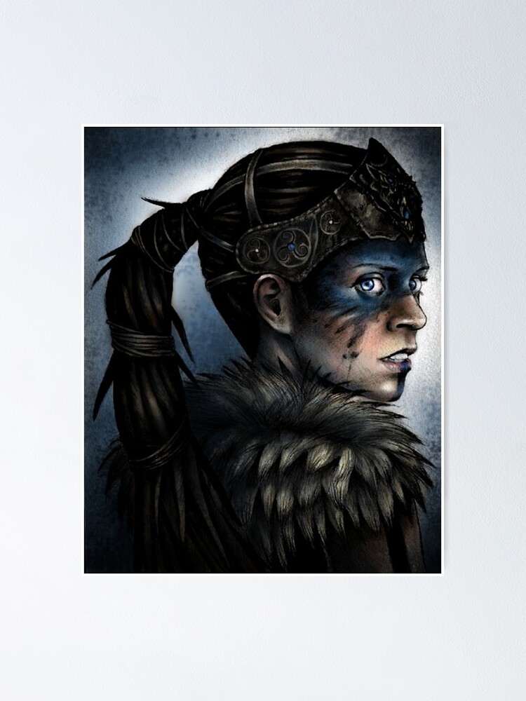 "Senua" Poster for Sale by YlliaXiloscient | Redbubble