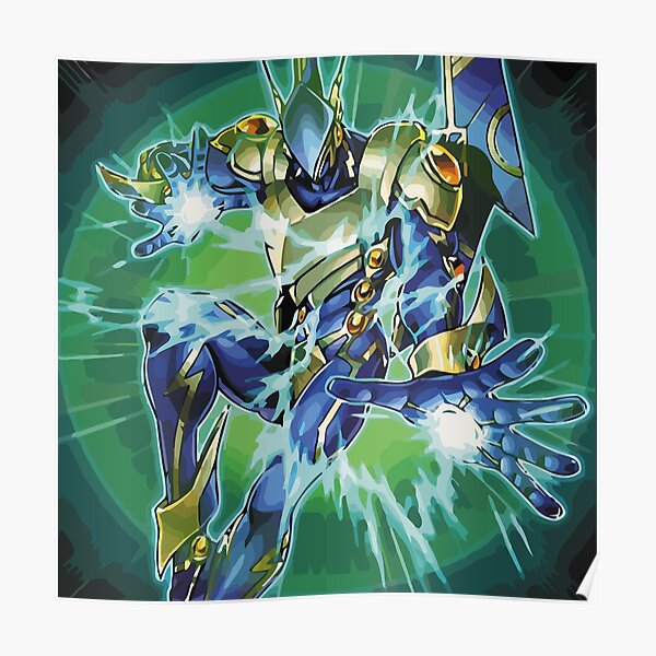 "Elemental HERO Sparkman" Poster by conatron13 | Redbubble