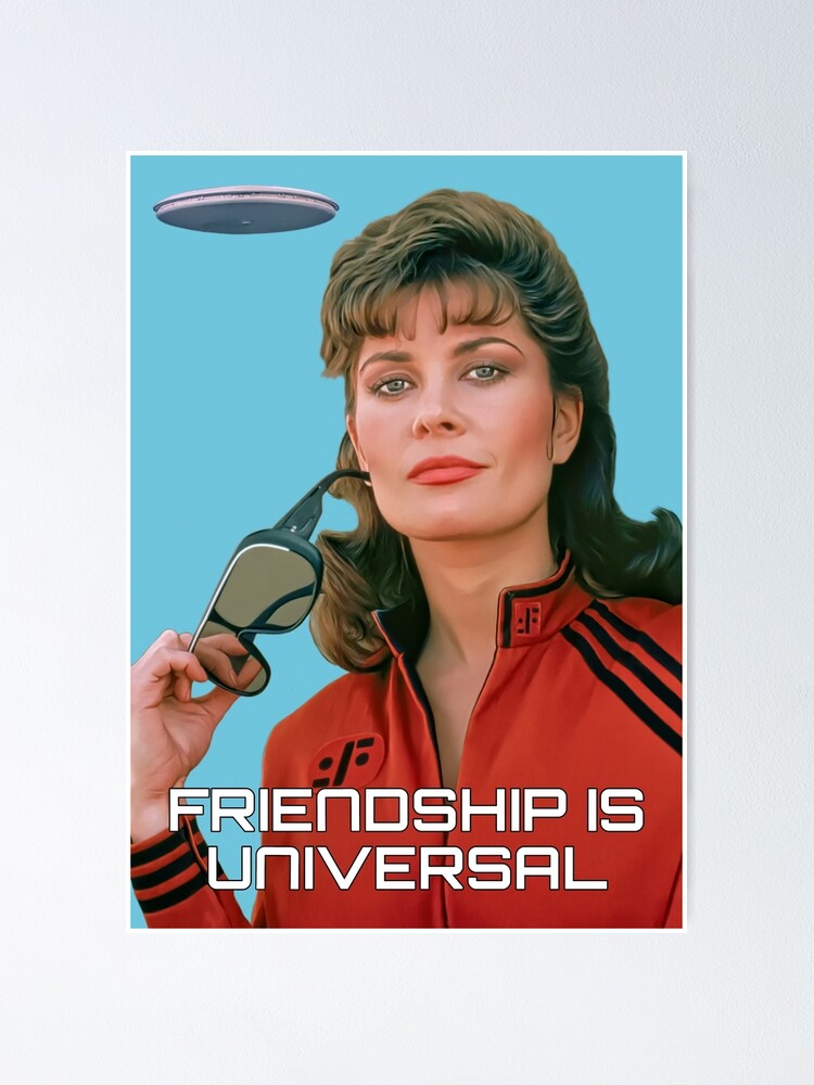 "V - Friendship is Universal" Poster for Sale by LEMONJAPP | Redbubble