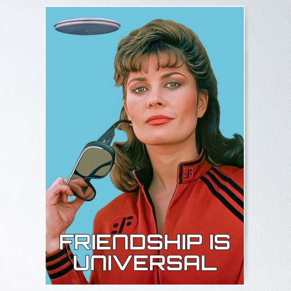 "V - Friendship is Universal" Poster for Sale by LEMONJAPP | Redbubble