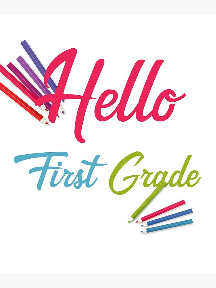 Póster «Hola primer grado - Hola primer grado» de vladocar | Redbubble Póster «Hola primer grado - Hola primer grado» de vladocar | Redbubble