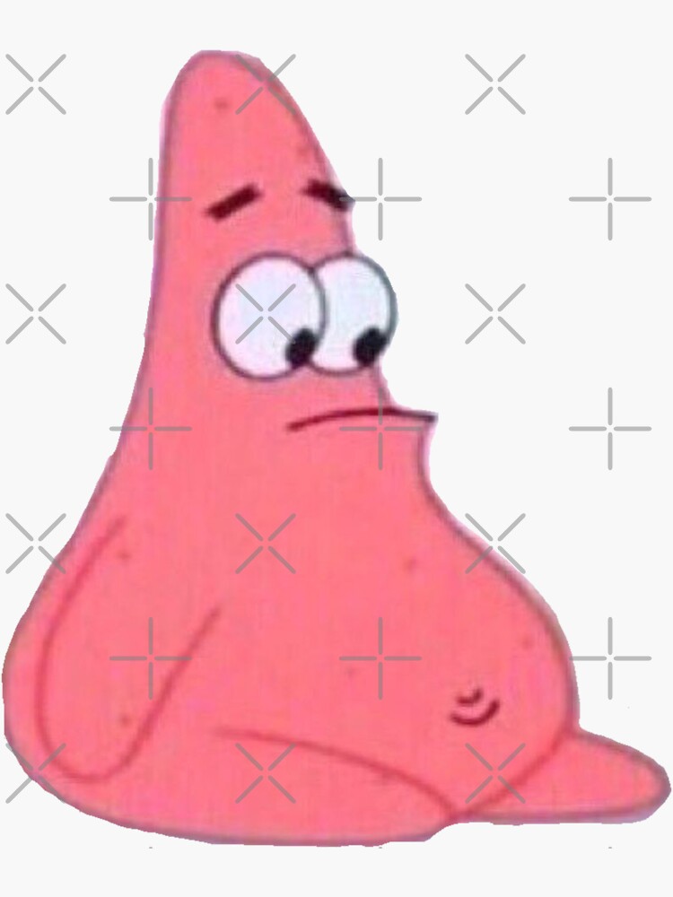 "Patrick" Sticker for Sale by marisaurban | Redbubble