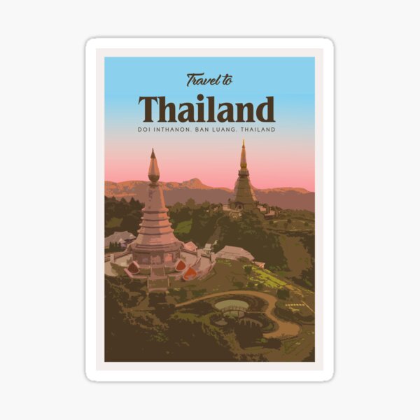 Thailand Stickers | Redbubble