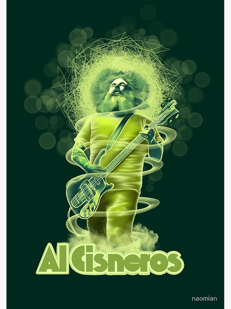 "Al Cisneros (Sleep, OM, Shrinebuilder)" Art Print for Sale by naomian ...