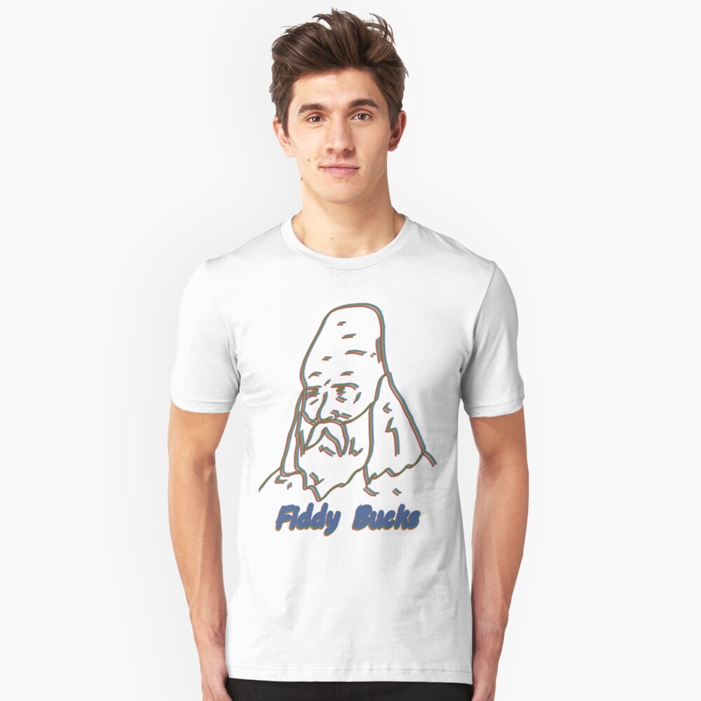 "Fiddy Bucks" T-shirt by Crota | Redbubble
