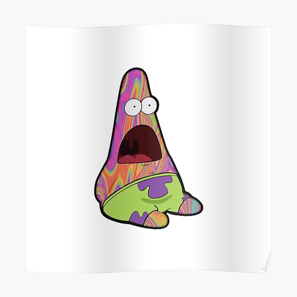 Hippie Spongebob Posters | Redbubble