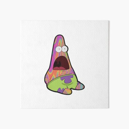 "Trippy Patrick | Spongebob, Psychedelic, Grunge, Retro" Art Board ...
