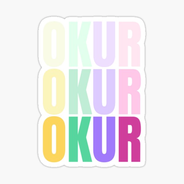 "Okur" Sticker for Sale by preeti-singh | Redbubble