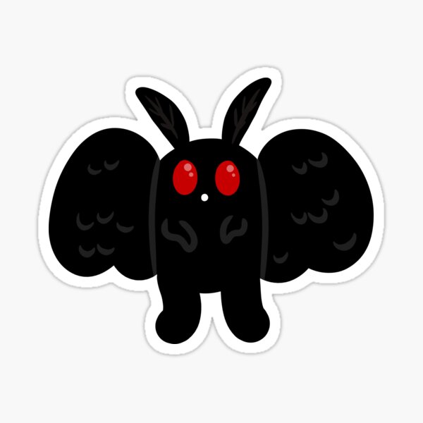 Mothman Stickers | Redbubble