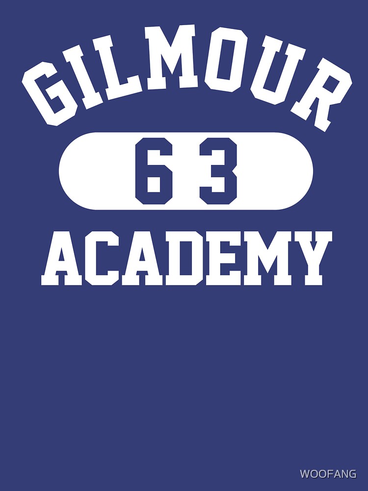 "GILMOUR ACADEMY " T-shirt for Sale by WOOFANG | Redbubble | gilmour t ...