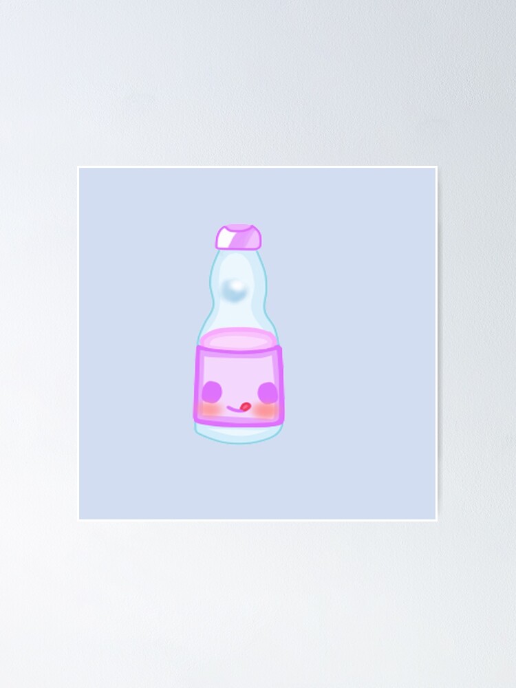 "Kawaii Ramune" Poster for Sale by mikistarlight | Redbubble