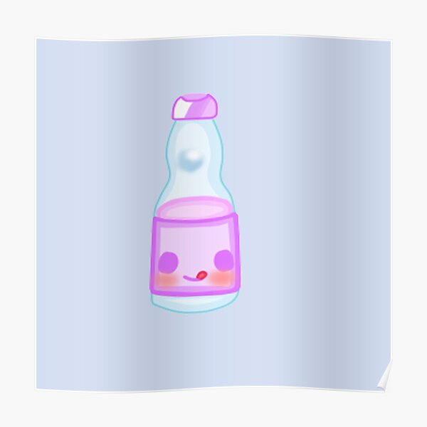 "Kawaii Ramune" Poster for Sale by mikistarlight | Redbubble