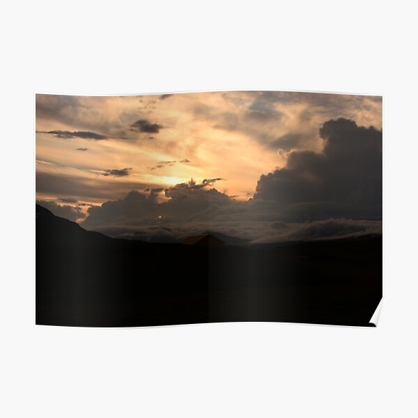 "cloudy" Poster for Sale by karinhageus | Redbubble