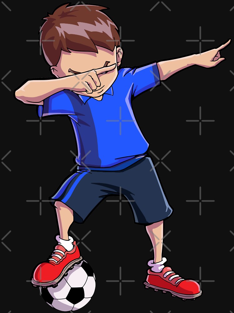 "Dabbing Soccer T shirt for Boys Dab Dance Funny Football Tee" T-shirt ...