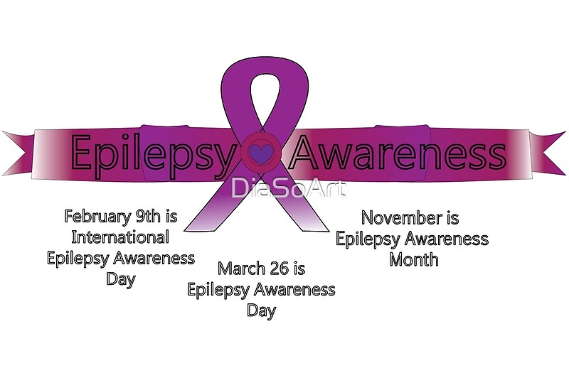 "Epilepsy Awareness" by DiaSoArt | Redbubble