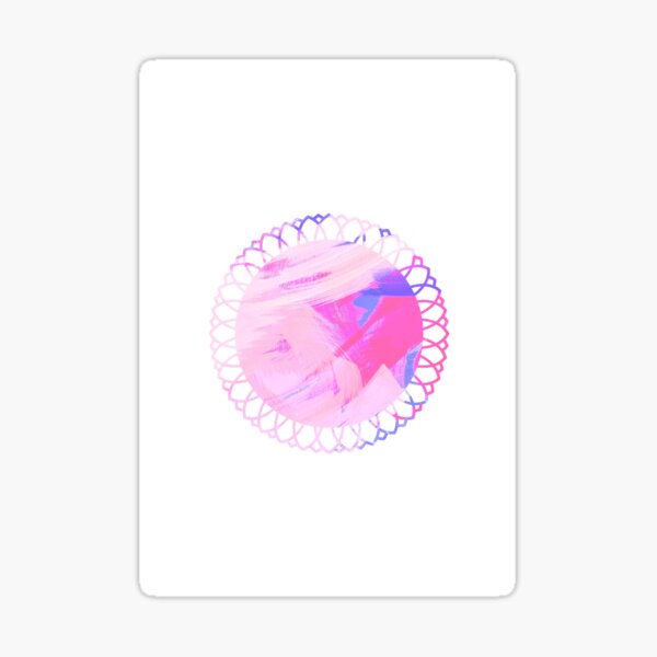"Pink Design " Sticker for Sale by DaydreamExpress | Redbubble