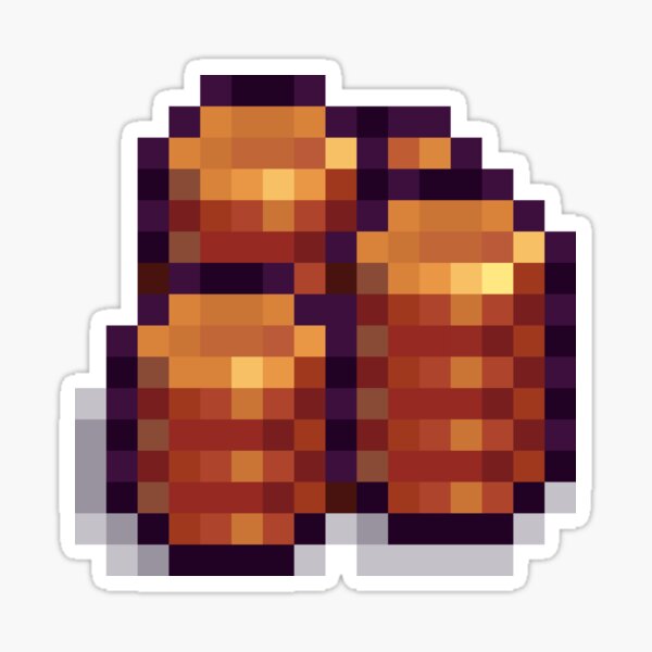 "Pixel Copper Coins F" Sticker for Sale by BenHenry | Redbubble