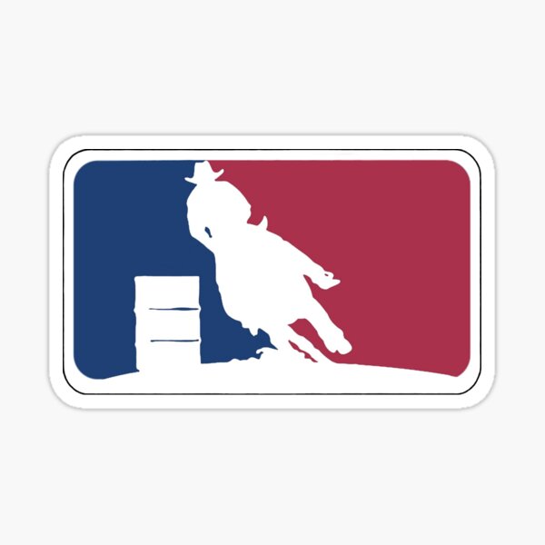 "Awesome Barrel Racing Logo" Sticker for Sale by fungear | Redbubble