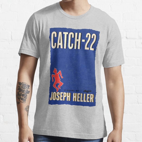 "Catch 22 by Joseph Heller - Book Cover" T-shirt for Sale by ...