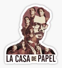 La Casa De Papel: Stickers | Redbubble