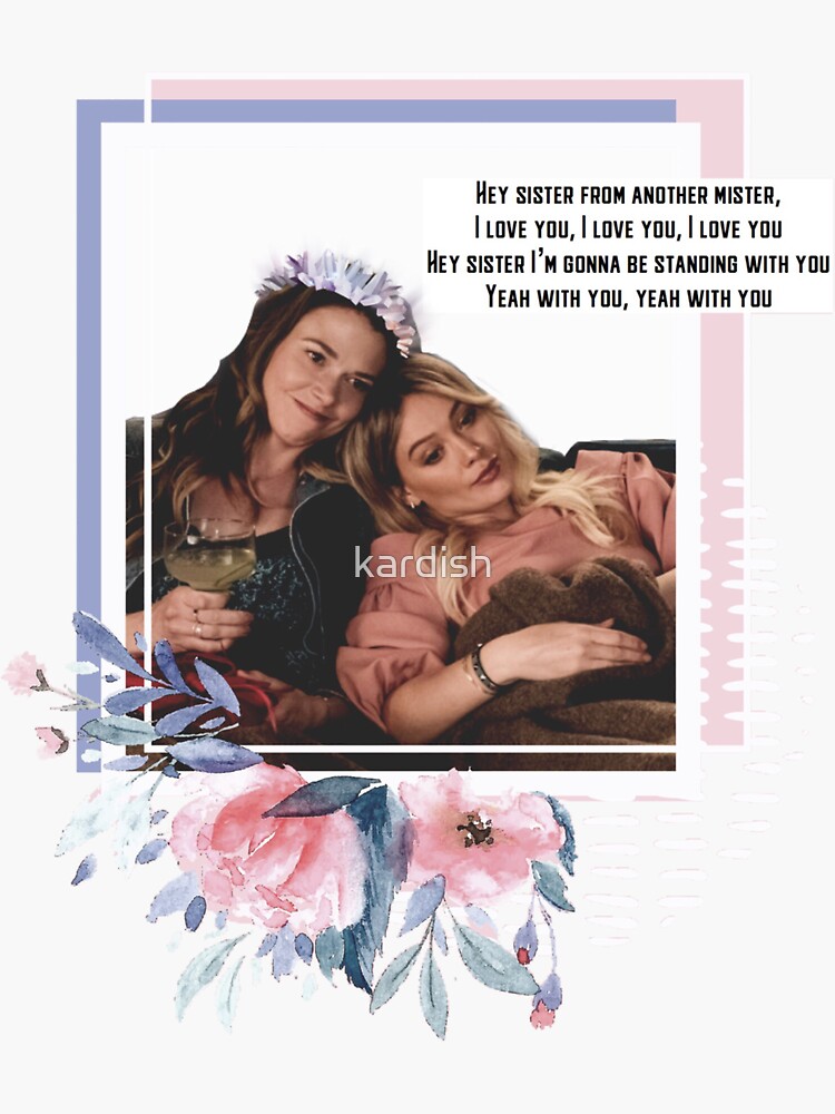 "Hey Sister " Sticker for Sale by kardish | Redbubble