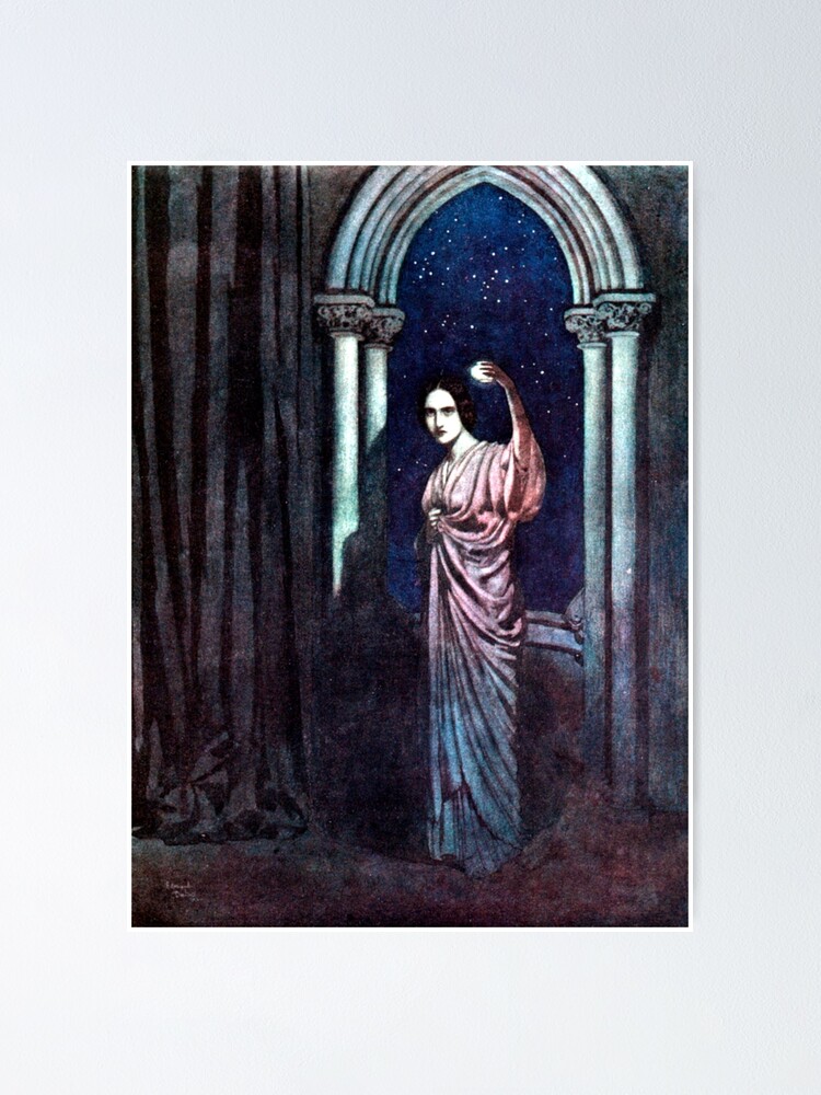 "To Helen (2) - Edmund Dulac for Edgar Allan Poe" Poster by ...