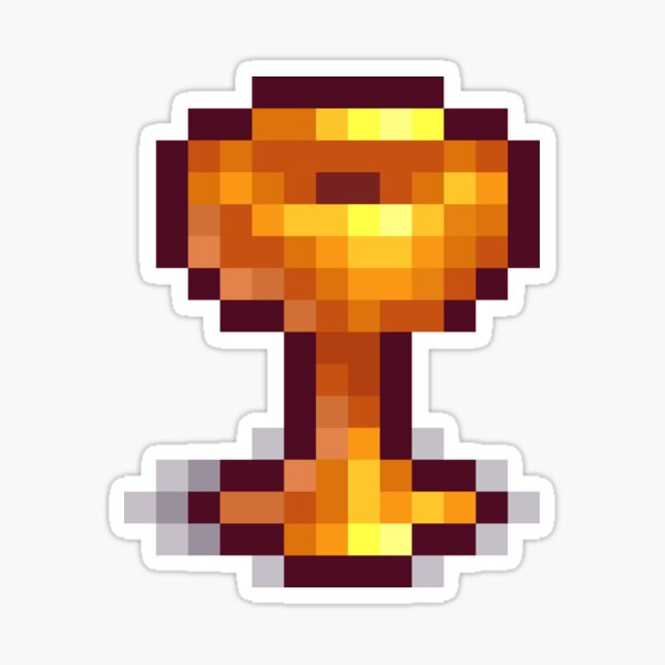 "Pixel Goblet A" Sticker for Sale by BenHenry | Redbubble