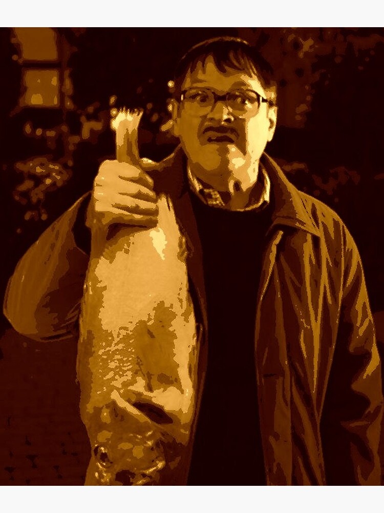 "Fish Jim Friday Night Dinner Cartoon Fan Art" Photographic Print for ...