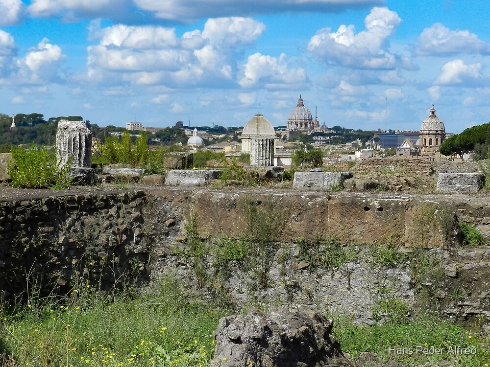 "Capitoline Hill - ancient Rome" by hanspeder | Redbubble