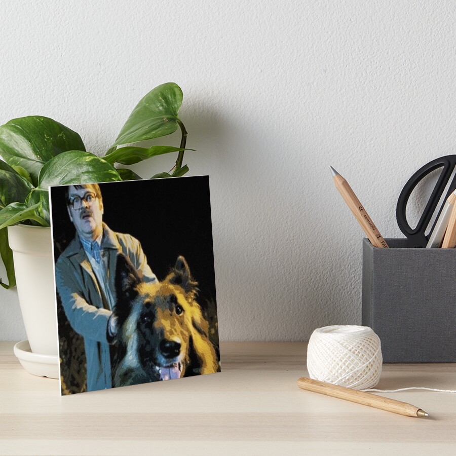 "Wilson & Jim Friday Night Dinner Cartoon Fan Art" Art Board Print by ...