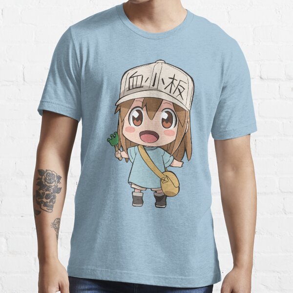 "Cells at Work- Platelet" T-shirt for Sale by Chibify | Redbubble ...