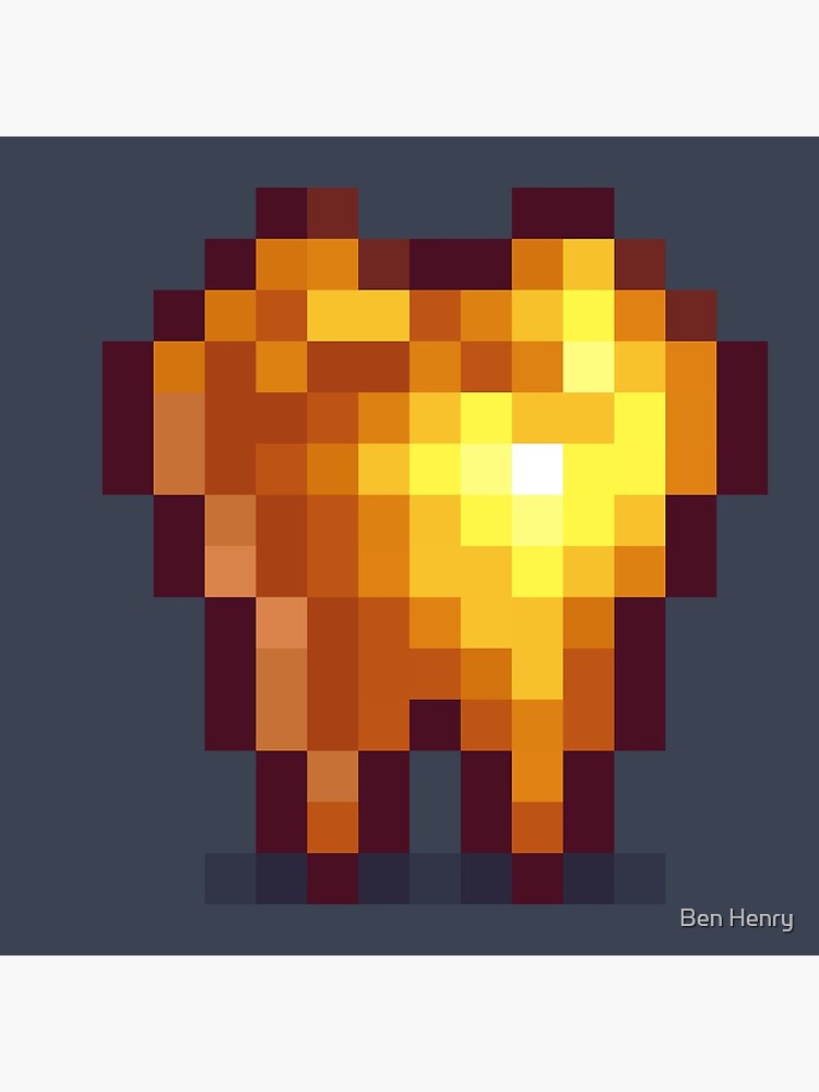 "Pixel Gold Tooth" Poster by BenHenry | Redbubble