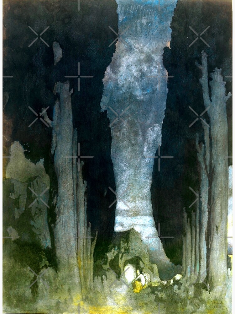 "Ulalume - Edmund Dulac for Edgar Allan Poe" Art Print by ...