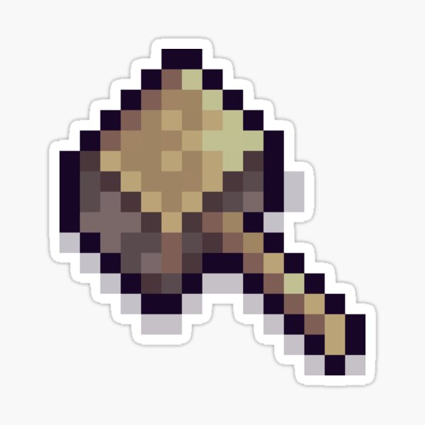 "Pixel Hammer" Sticker by BenHenry | Redbubble