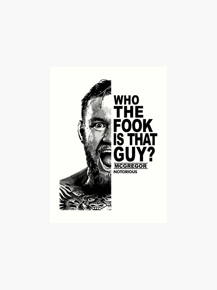 "Conor mcgregor " Sticker for Sale by BeckDesigns | Redbubble