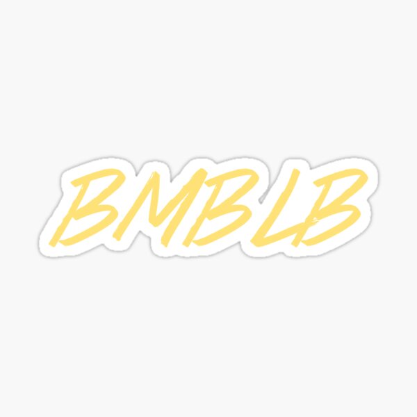 "bmblb" Sticker for Sale by nihilego | Redbubble